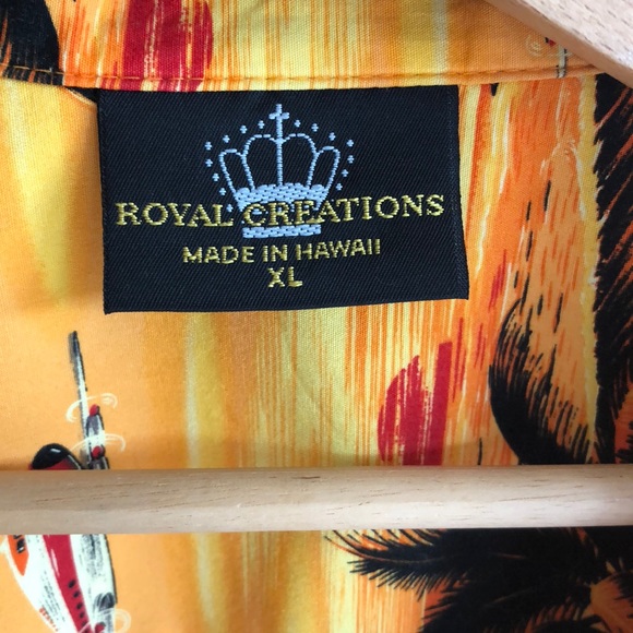 royal creations | Shirts | Vintage Hawaiian Shirt | Poshmark